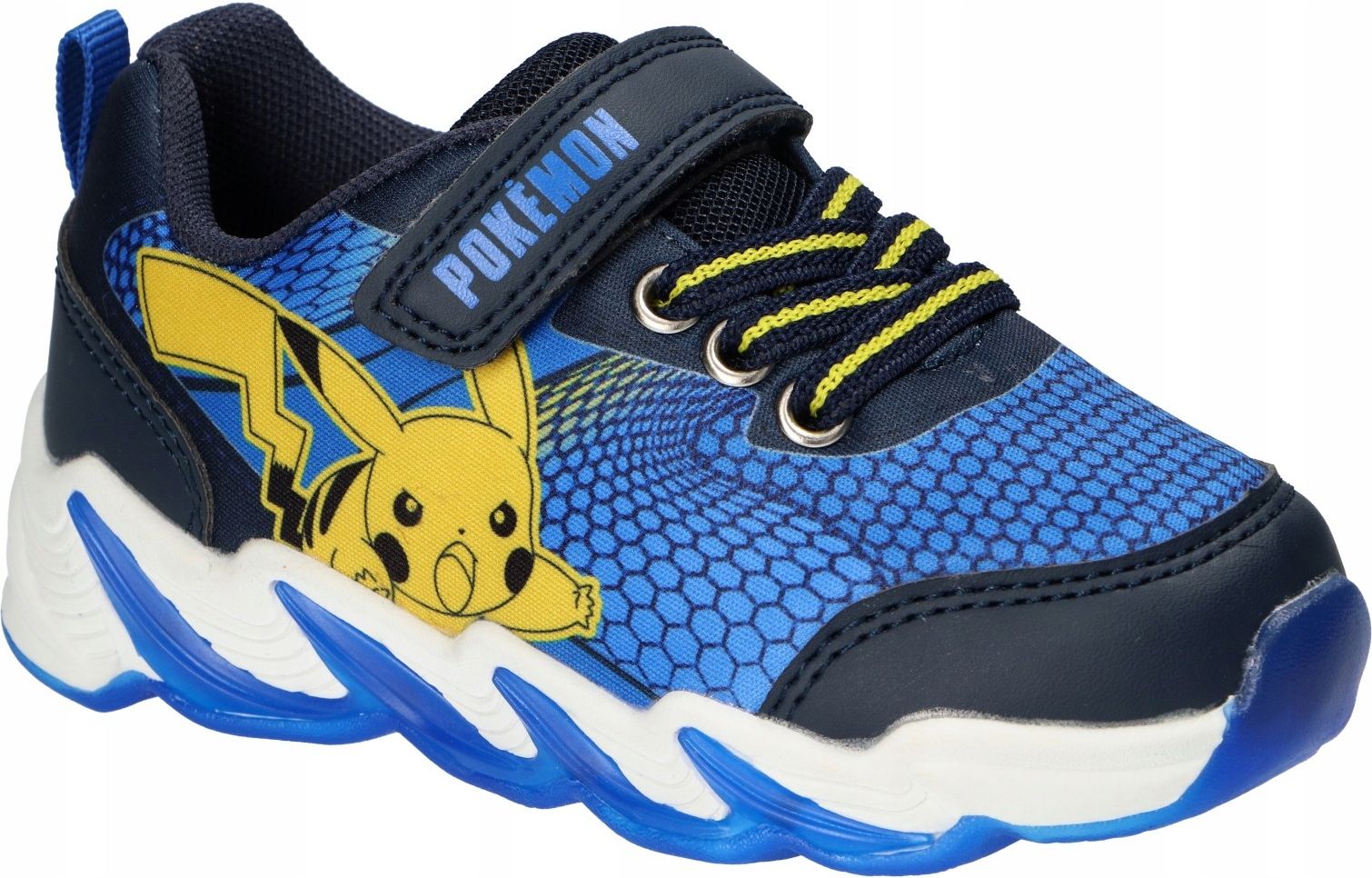 Pokemon Pikachu PO3455 Oryginalne Buty Sportowe Dziecięce Świecący Spód ...