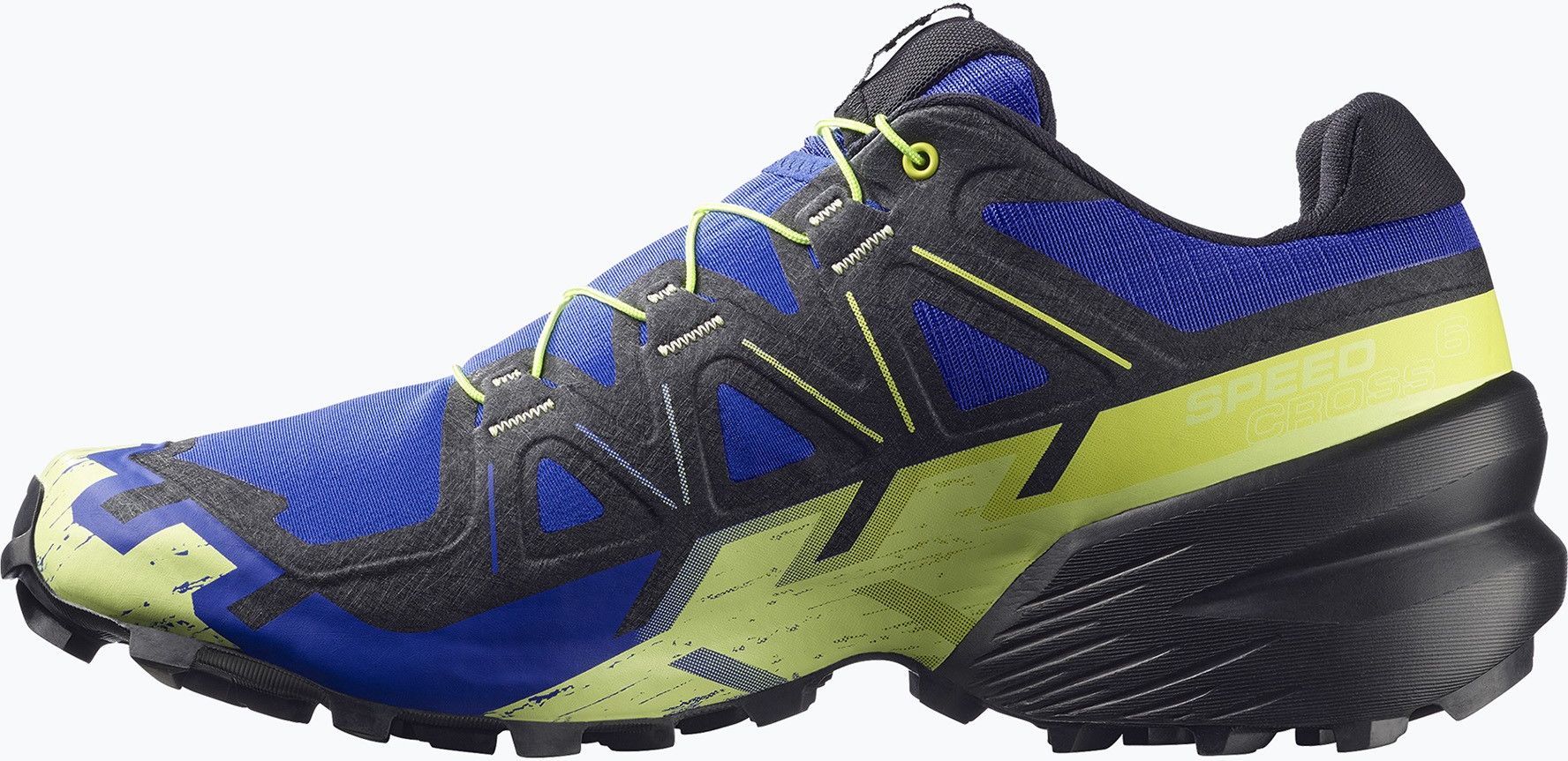 Buty do biegania męskie Salomon Speedcross 6 bluing/black/acid lime ...