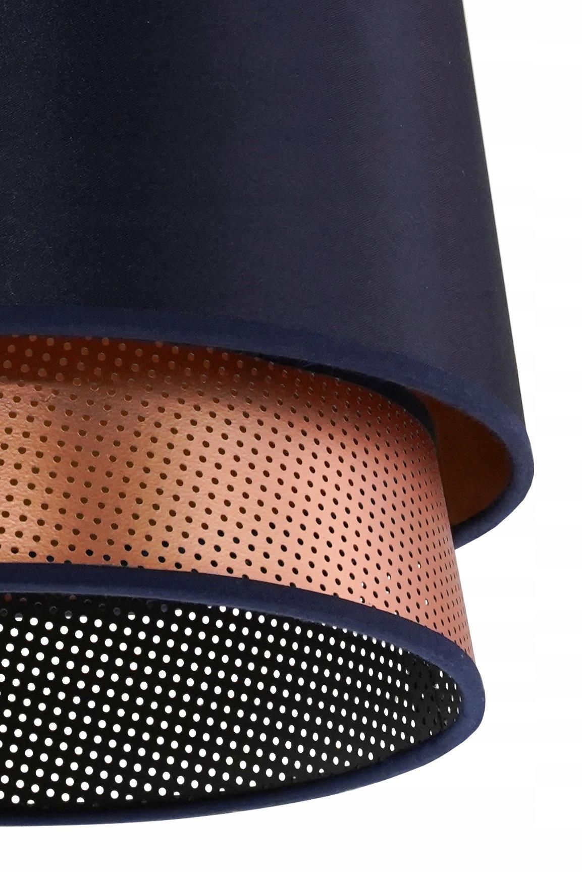 Lampa sufitowa wisząca BELL E27 granat złoto - Opinie i atrakcyjne ceny ...