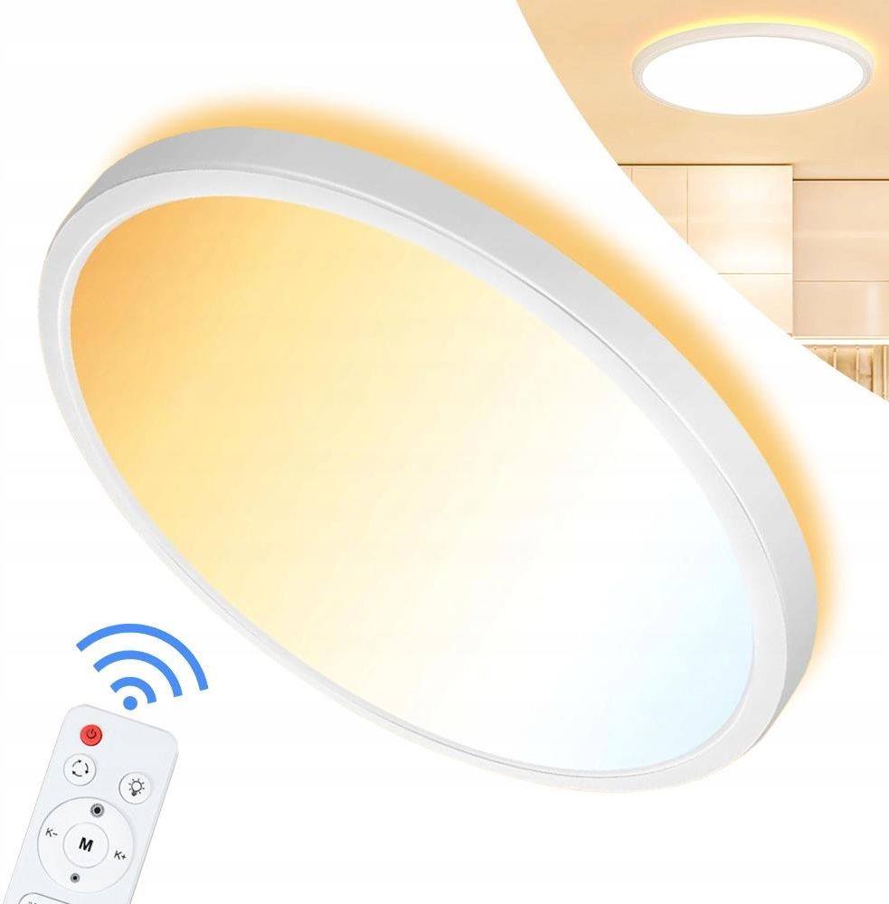 Plafon LED RGB 24W biały - Opinie i atrakcyjne ceny na Ceneo.pl