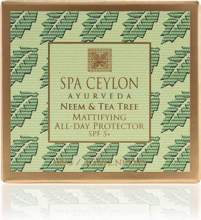 Krem Spa Ceylon Neem & Tea Tree Całodzienny Matująco-Ochronny Krem Do ...