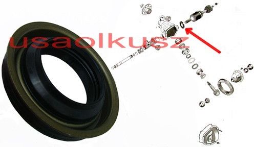 Uszczelniacz prawej półosi przedniego mostu Jeep Commander 52069706AB ...