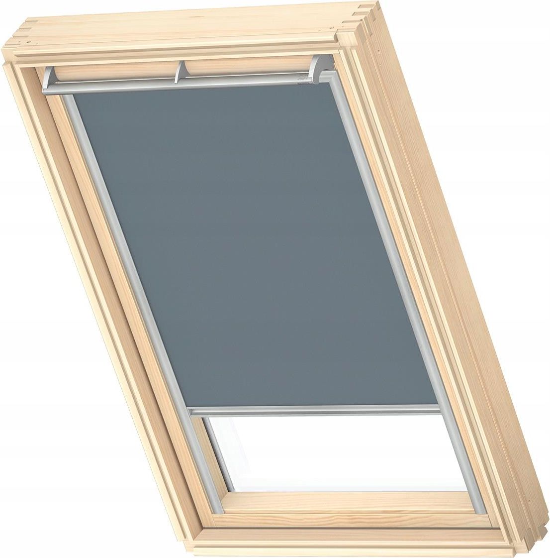 Roleta zaciemniająca VELUX, SK08, Odcienie zieleni z Aluminiowe ...