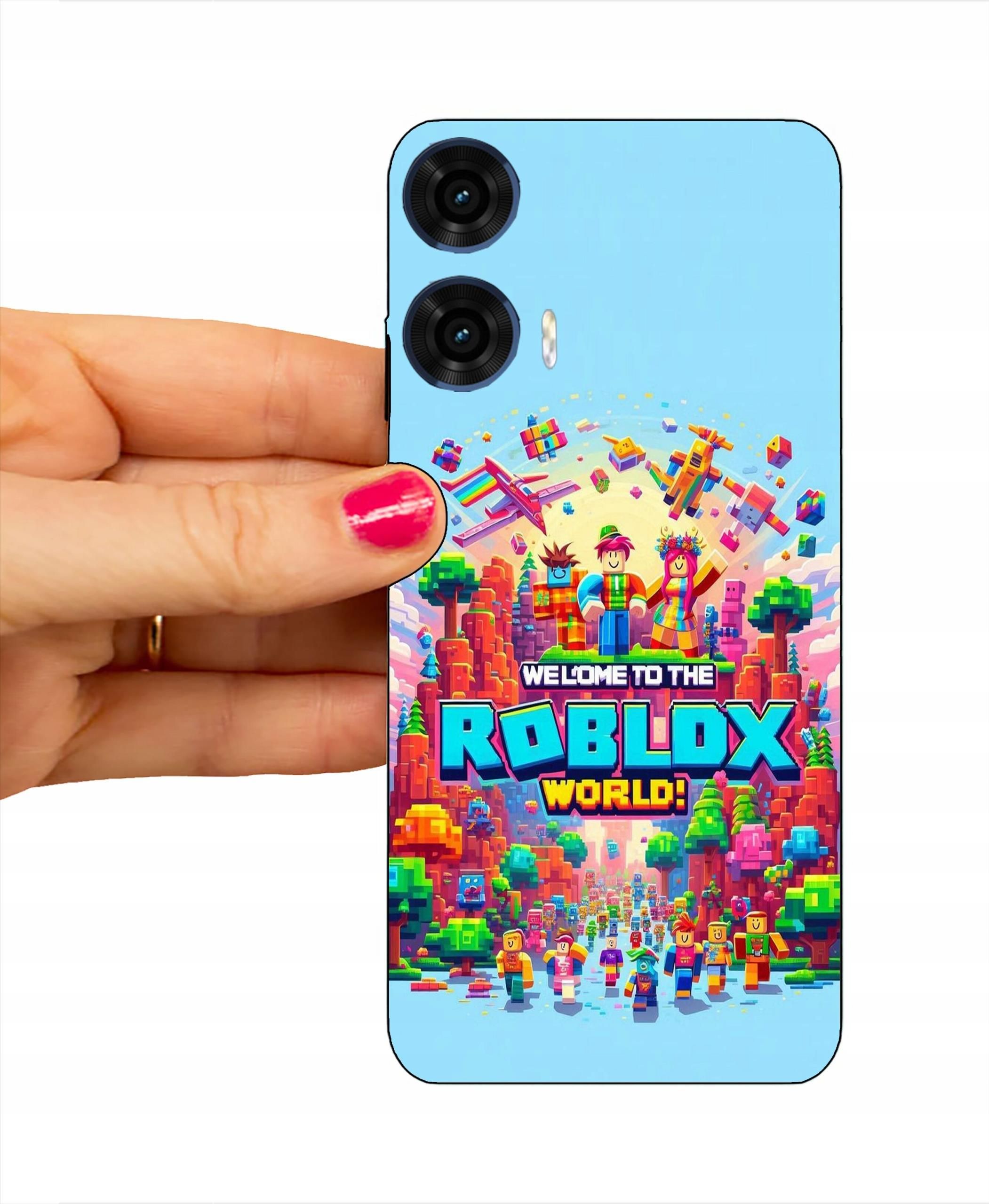 Etui Case Do Motorola Moto G24- Roblox Mario Fnaf Game Pad - Etui na ...