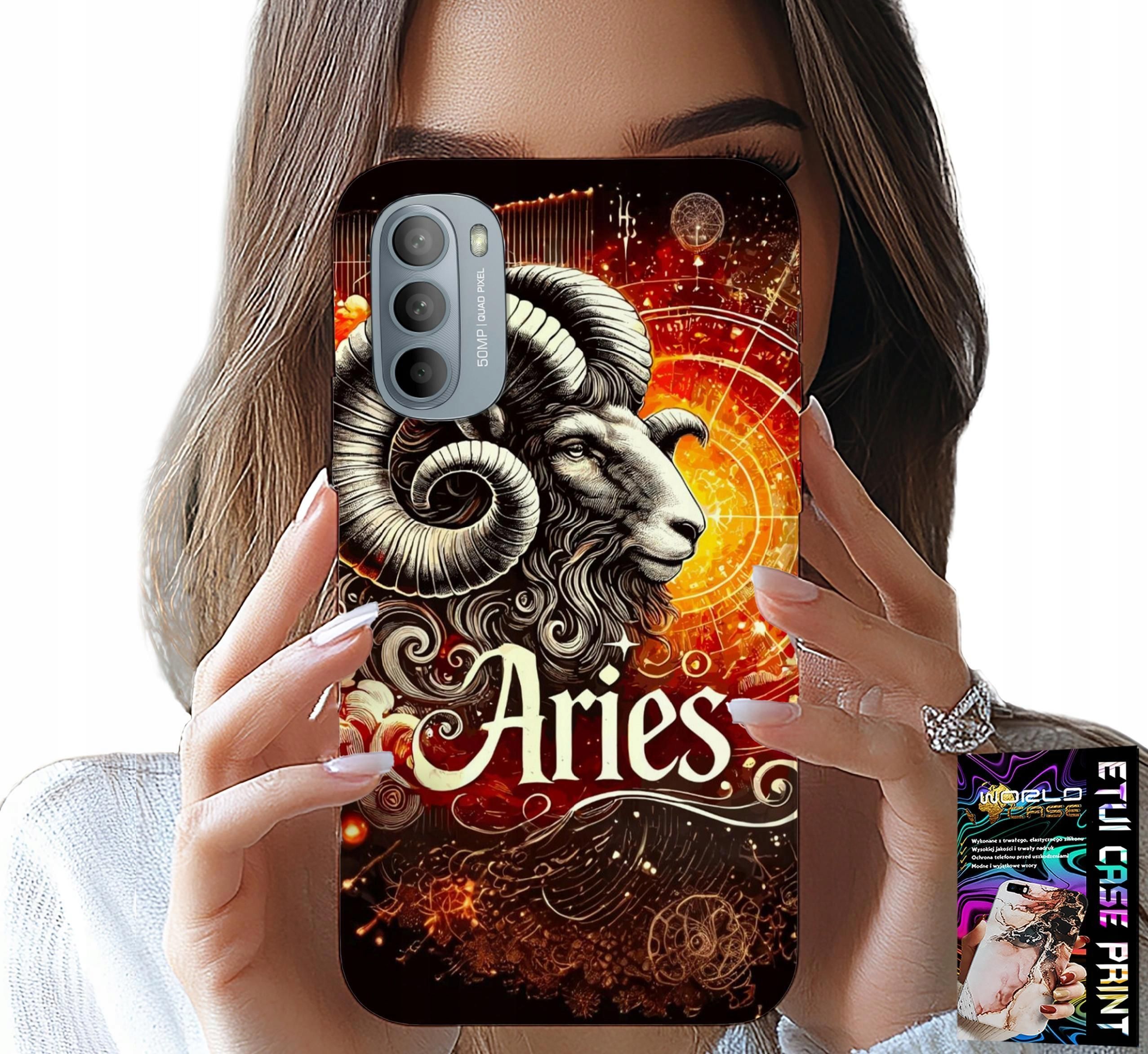 Etui Do Motorola Moto G52 G82 Znak Zodiaku Koziorożec Astronomia - Etui ...