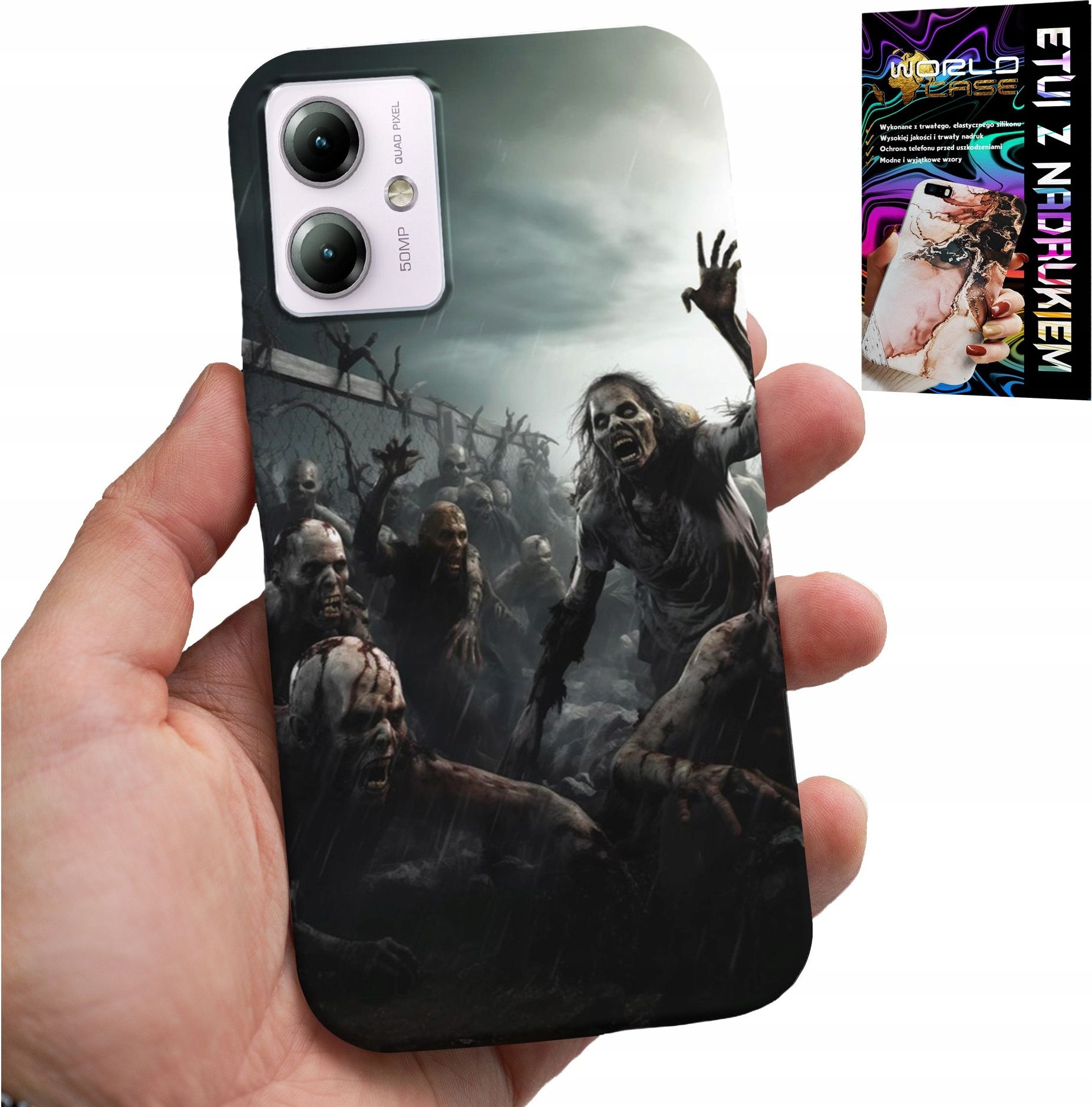 Etui Do Motorola Moto G14 Zombi Zombie Żywe Trupy The Walking Dead ...