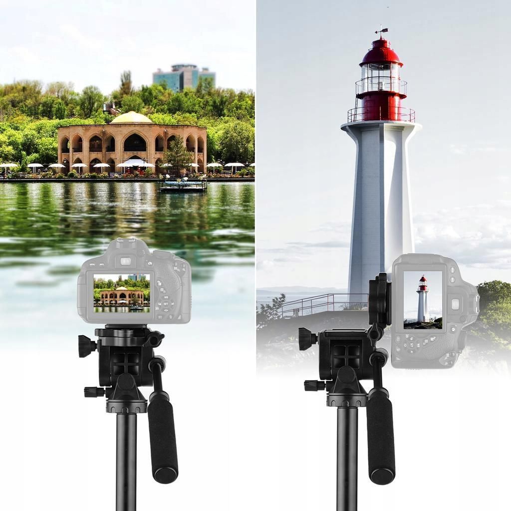 Statyw Andoer Statyw Fotograficzny TTT-005 Tripod Z Głowicą Trójnóg Do ...