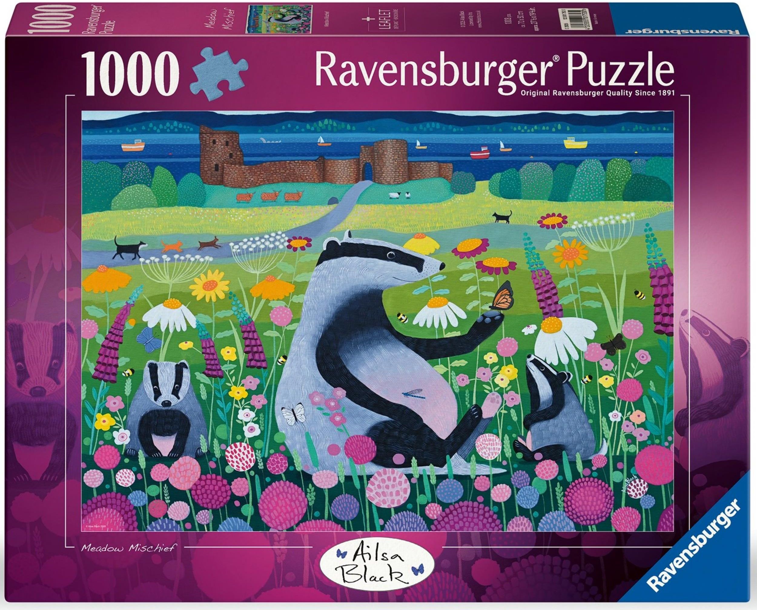 Ravensburger Puzzle Psotna Łąka 1000 Elem. 017530 - Ceny i opinie ...