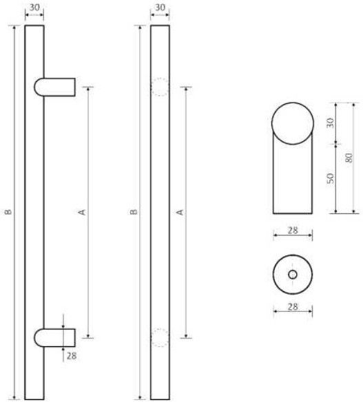 X7.Zo Pochwyt Z1B 2250mm 90st. Czarny Z1B302250 - Opinie i ceny na Ceneo.pl
