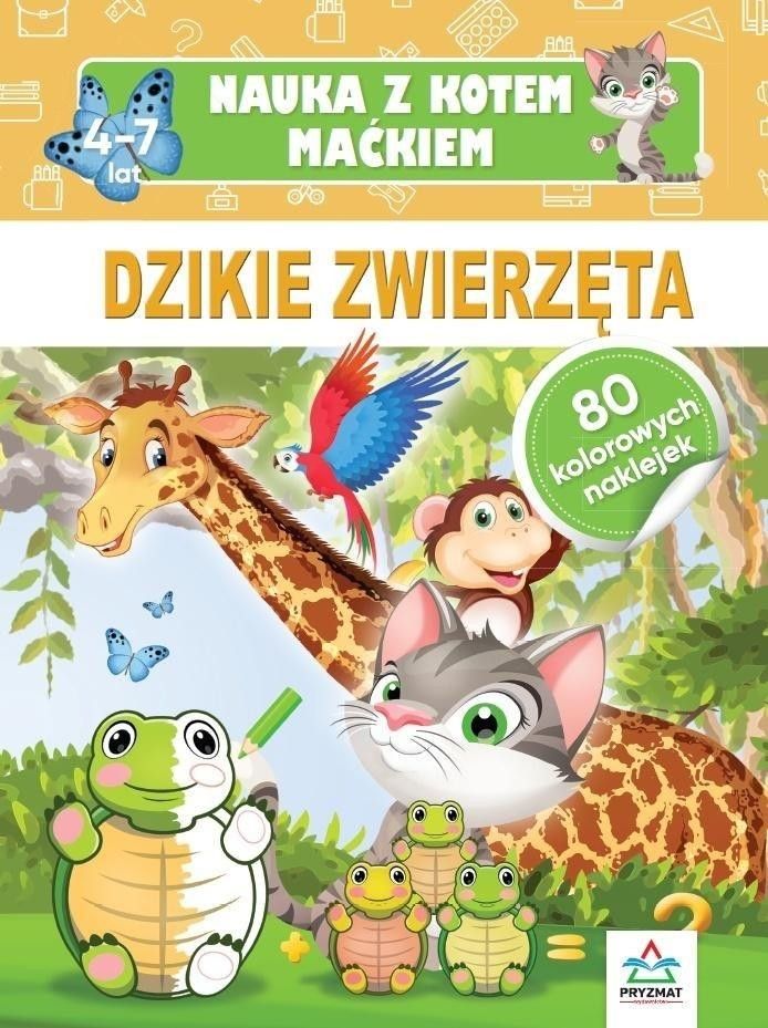 Podręcznik rolniczy Nauka z kotem Maćkiem. Dzikie zwierzęta - Hristo ...