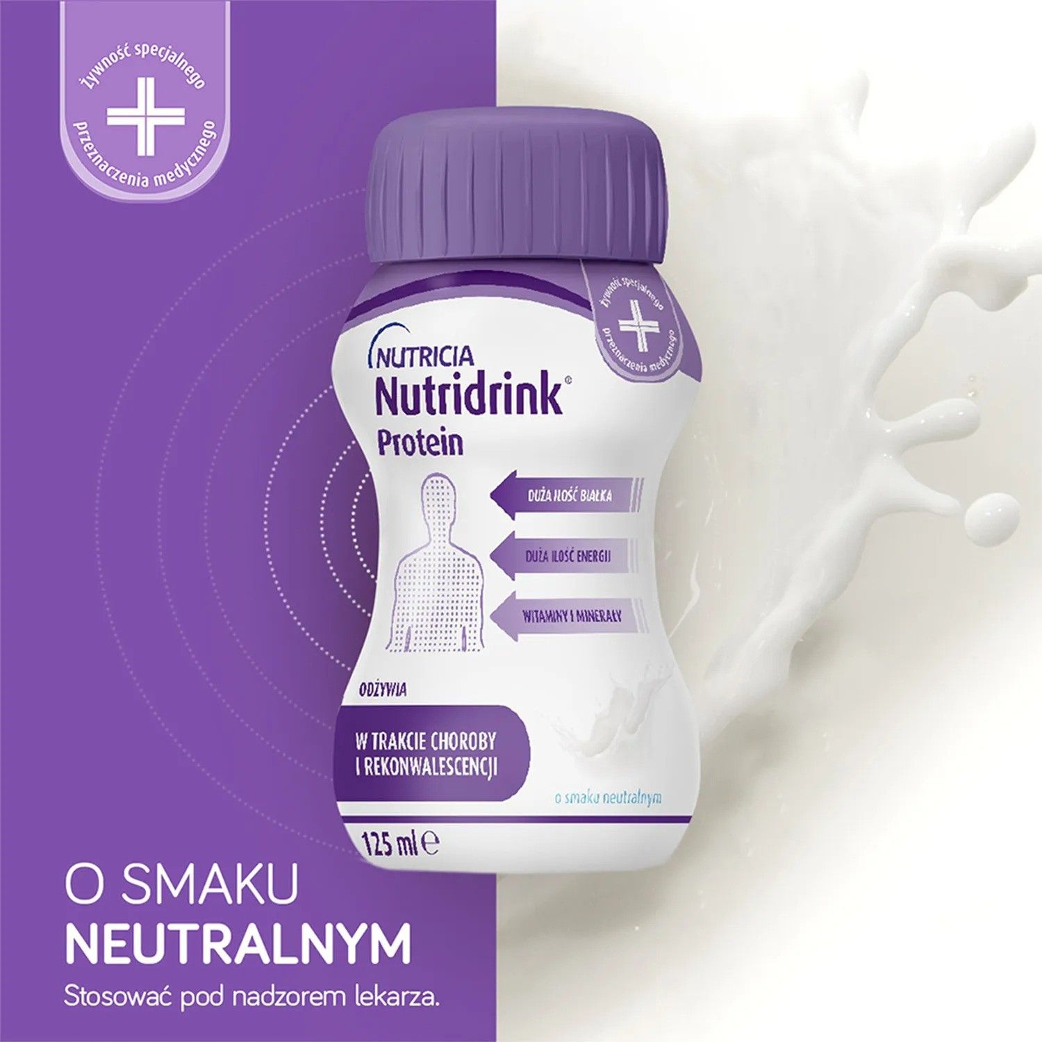 Nutridrink Protein preparat odżywczy smak neutralny 12x125 - Opinie i ...