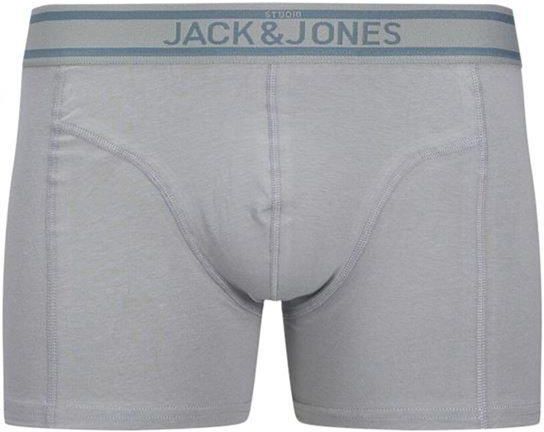 Mens boxer shorts jack & jones jacjohn solid 3 pack grey 3 pieces ...