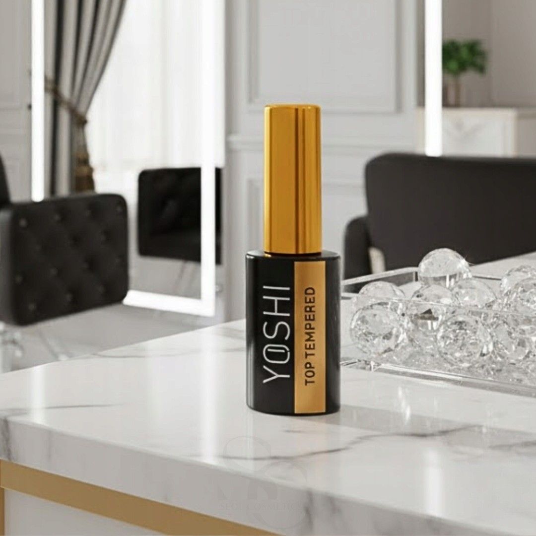 Yoshi Top Tempered Lakier Hybrydowy Do Paznokci Szkło W Płynie Mocny ...
