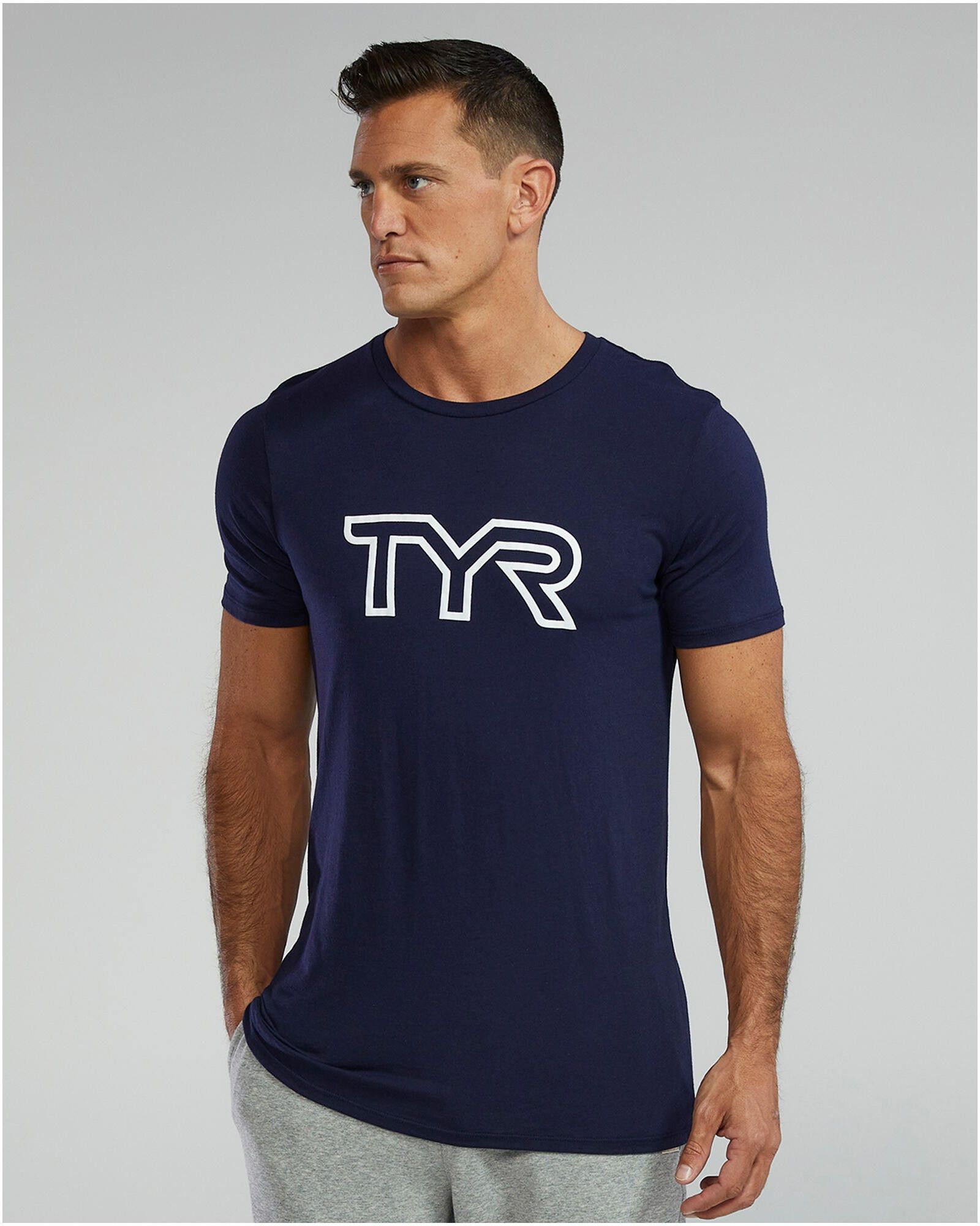 Tyr Koszulka Męska Tri Lg Logo Tee -Ux - Ceny i opinie - Ceneo.pl