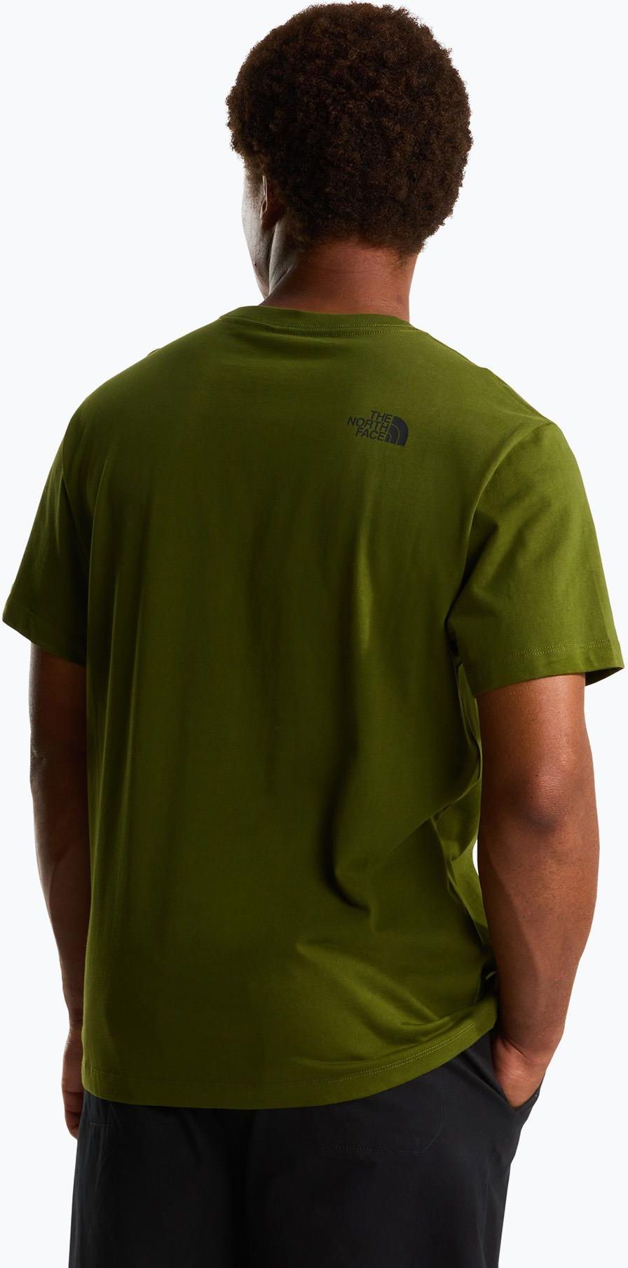The North Face Koszulka Damska Mountain Logo Relaxed Woodland Green ...