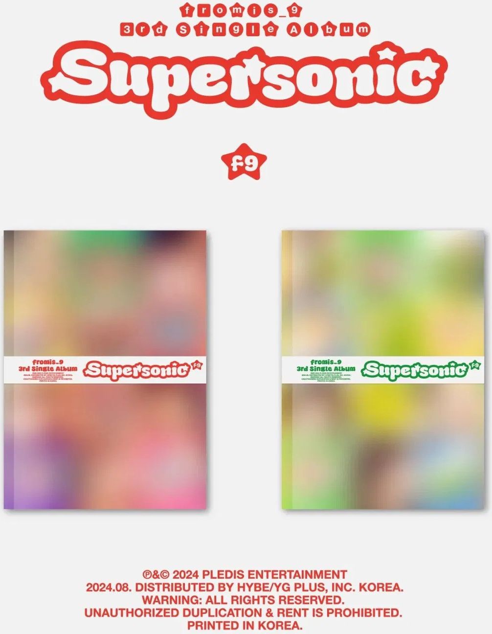 Płyta kompaktowa Fromis_9: Supersonic - (CD) - Ceny i opinie - Ceneo.pl