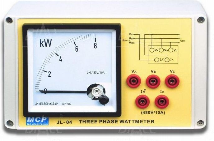Mcp Jl04 Miernik Mocy Trójfazowy 0-8Kw Szkolny (116123) - Inne mierniki ...