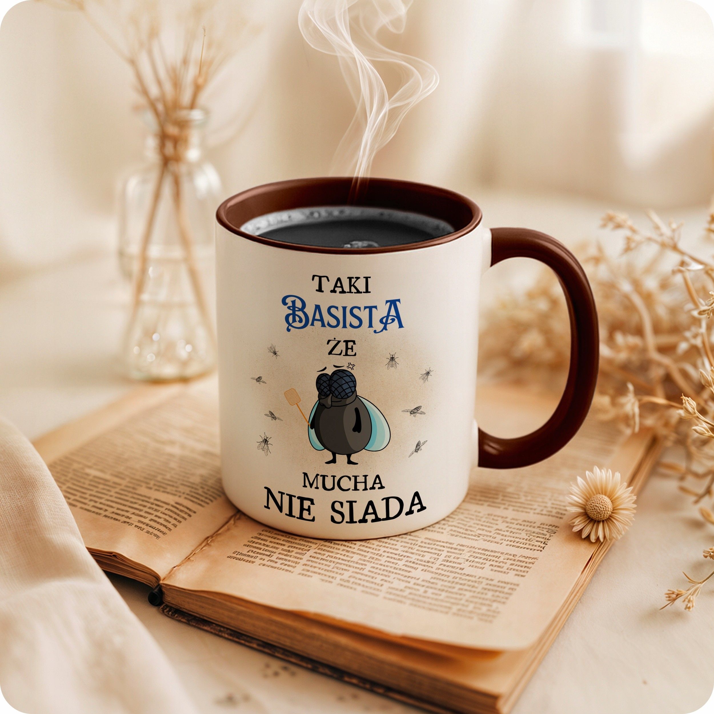 Kubek personalizowany Polidraw Dla Basisty z własnym zdjęciem i napisem ...