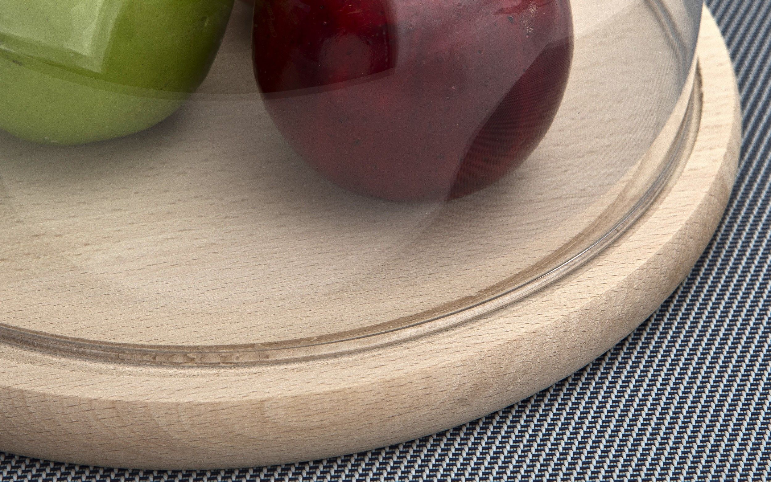 Sigma Glass Deska Z Kloszem drewniana 22,5cm (334600) - Opinie i ...