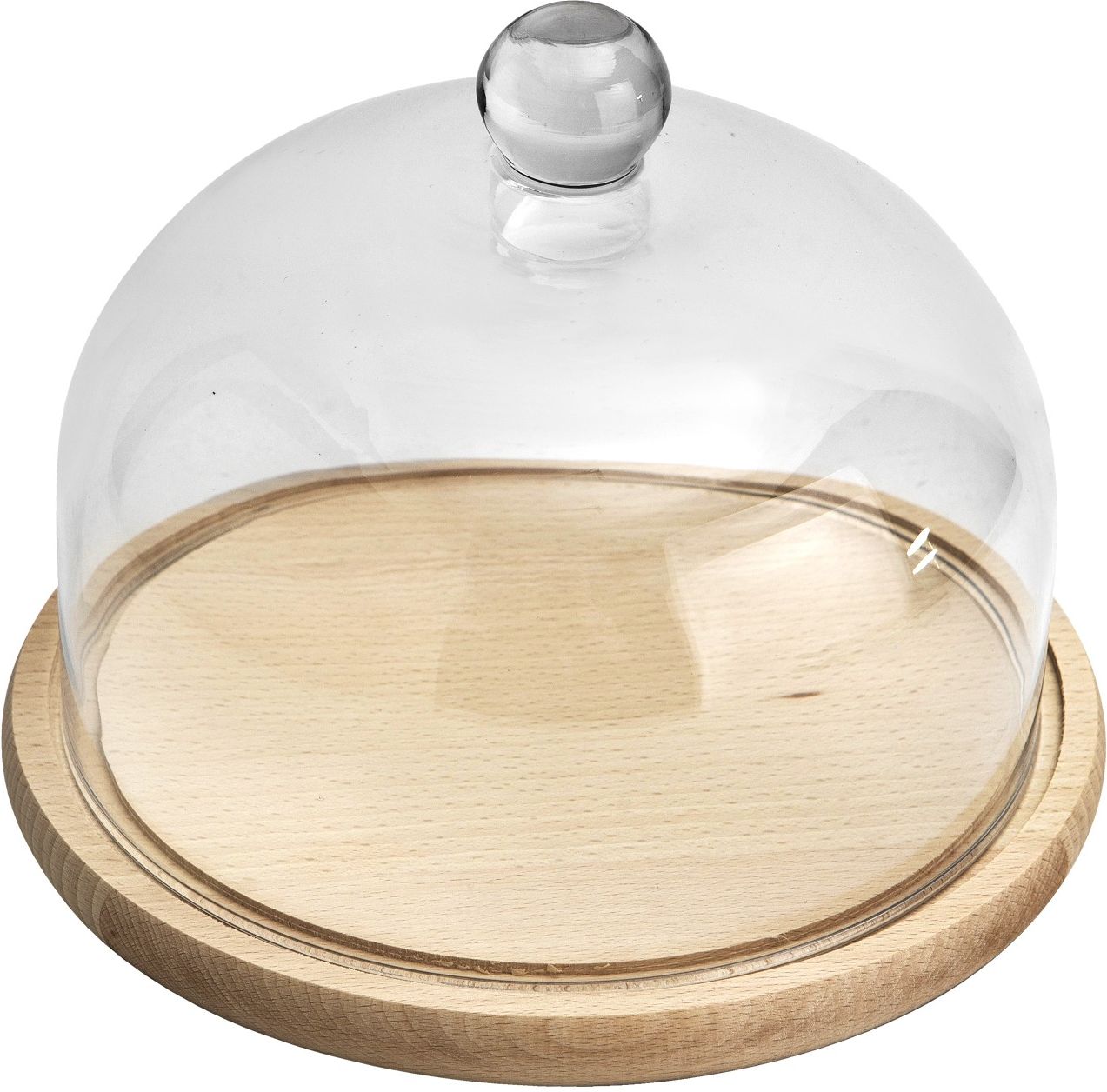 Sigma Glass Deska Z Kloszem drewniana 22,5cm (334600) - Opinie i ...