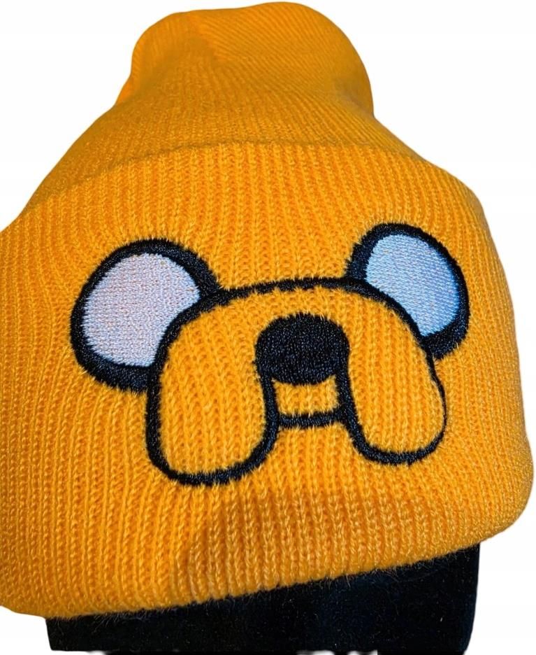 Czapka Adventure Time Jake the Dog Beanie – Yellow Knit Cartoon Hat ...