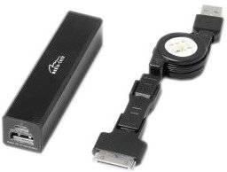 Powerbank Media-Tech 2200mAh Czarny (MT6351) - Opinie i ceny na Ceneo.pl