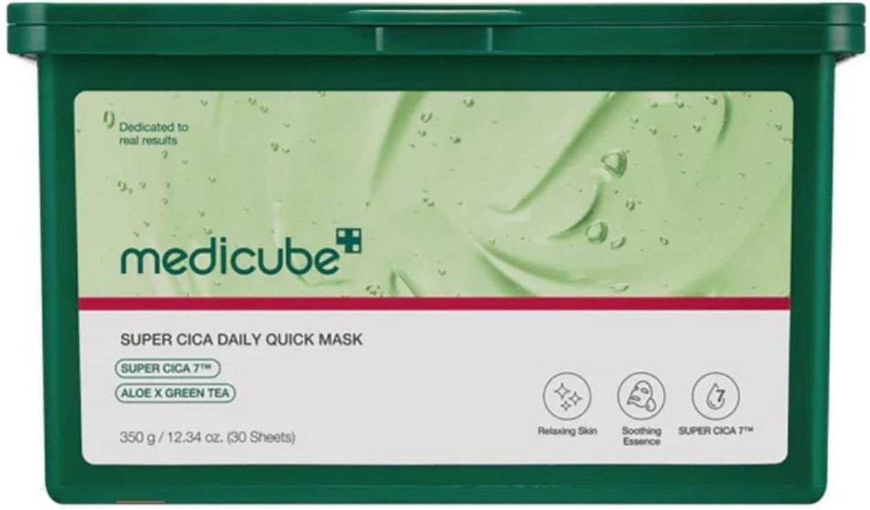 Maseczka Medicube Super Cica Daily Kojące Maski W Płachcie Do Twarzy 30 ...