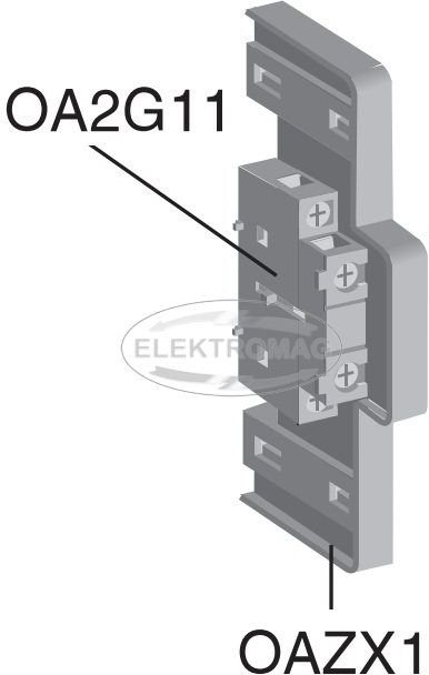 Abb Adaprer Oazx1 do Mocowania Styków Oa2G11 Na Rozłączniku Ot160 ...