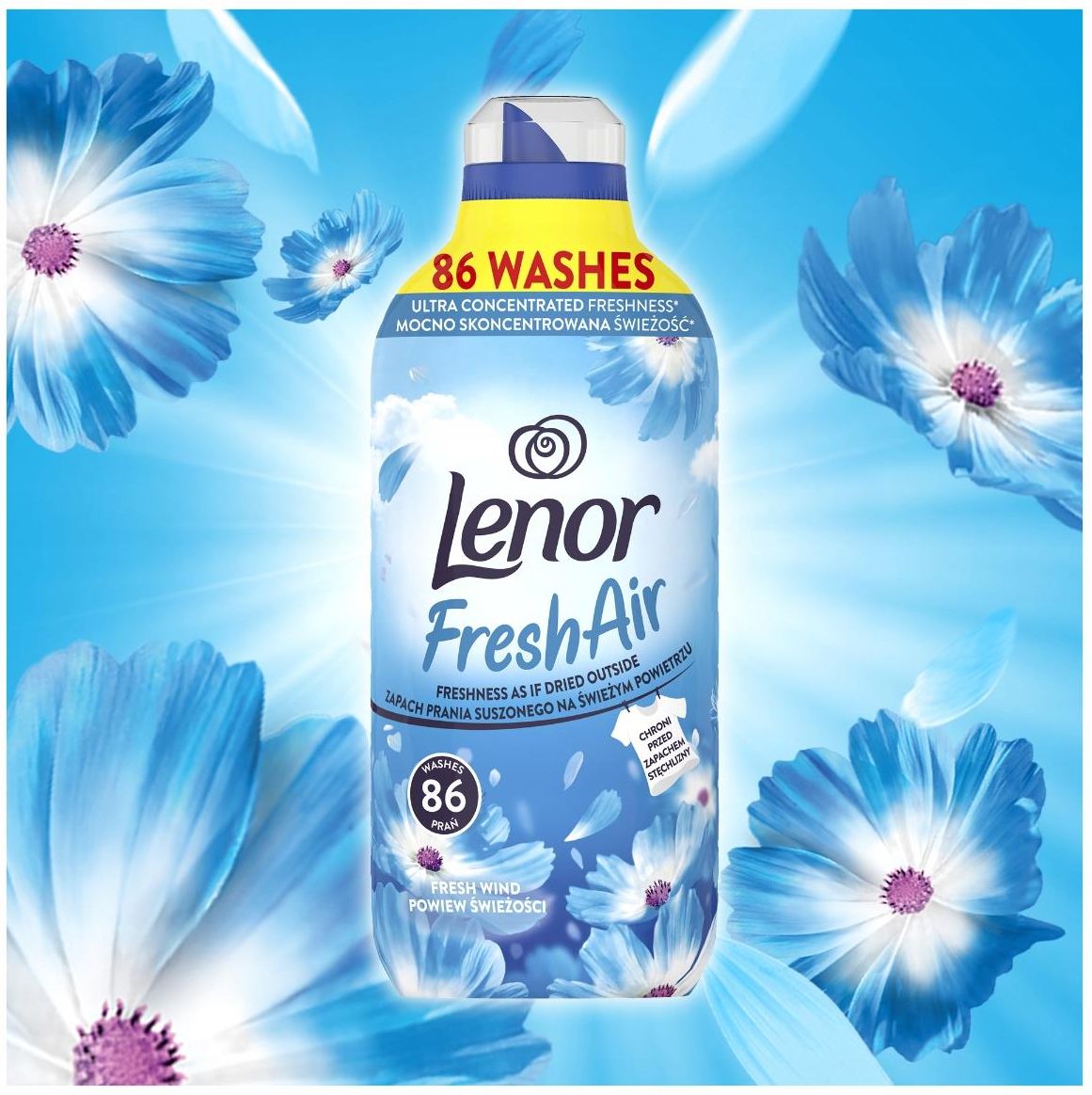 Lenor Fresh Air Płyn Do Płukania Fresh Wind 6L/430 prania - Ceny i ...