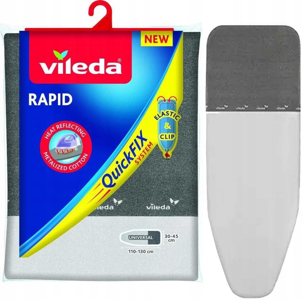 Pokrowiec na deskę do prasowania Vileda Rapid 110-130 x 30-45 cm szary ...