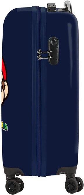 Cabin suitcase super mario super mario red navy blue 20 20 l 34,5 x 55 ...