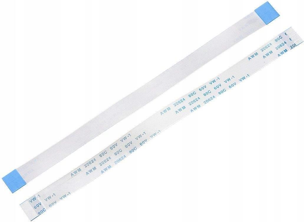 ELASTYCZNA TAŚMA KABLOWA FFC FPC RIBBON CABLE 18PIN RASTER 0.5MM 20CM ...