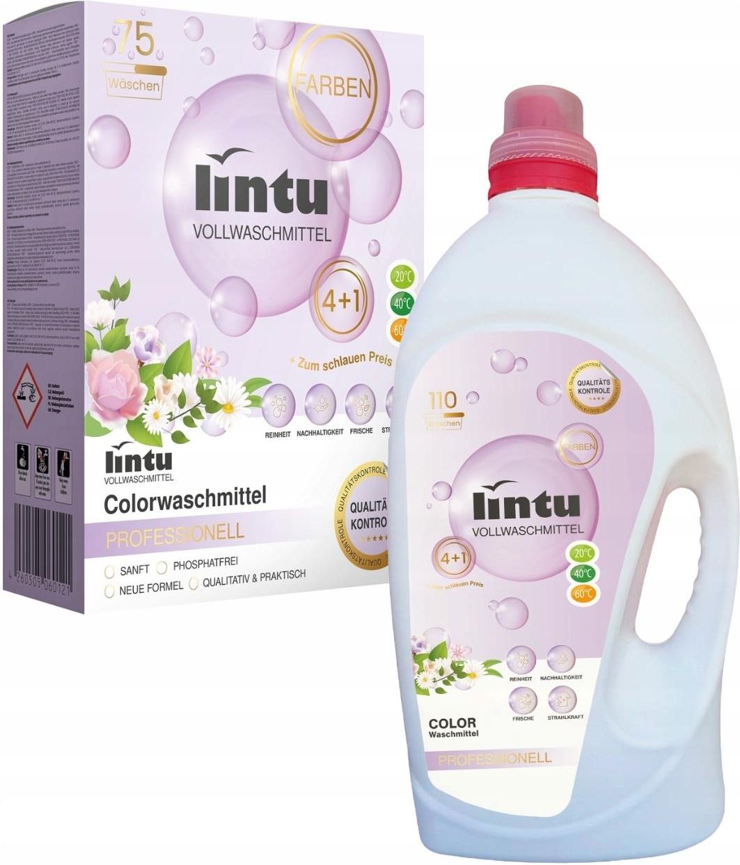 Lintu Professional Proszek do prania Color 0.62 kg 185 prań - Ceny i ...