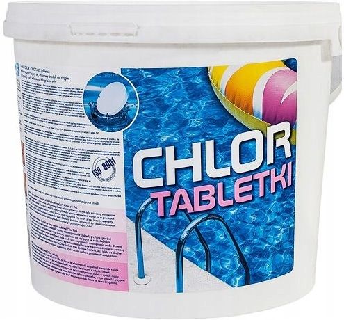 Gamix Chlor Tabletki Do Basenu Chemia Basenowa 3Kg Long Maxi Tabs 200G ...