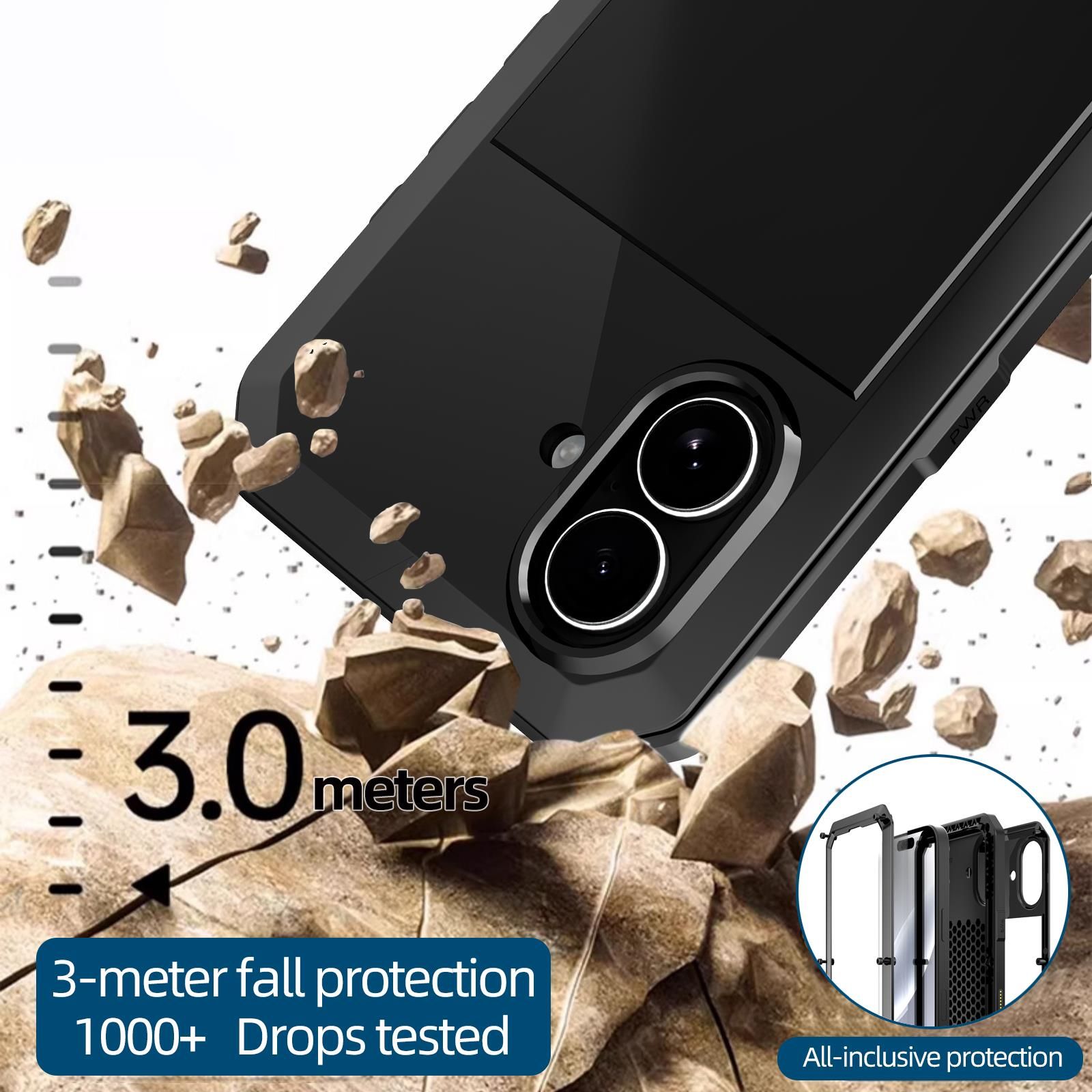 Lunatik Taktik Pancerne Etui 360° Wytrzymała Obudowa Iphone 17 - Etui ...