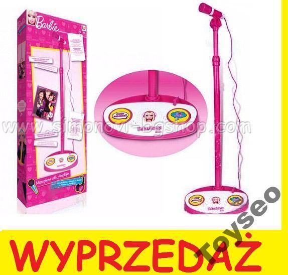 Imc Toys Barbie Mikrofon Na Statywie - Ceny i opinie - Ceneo.pl