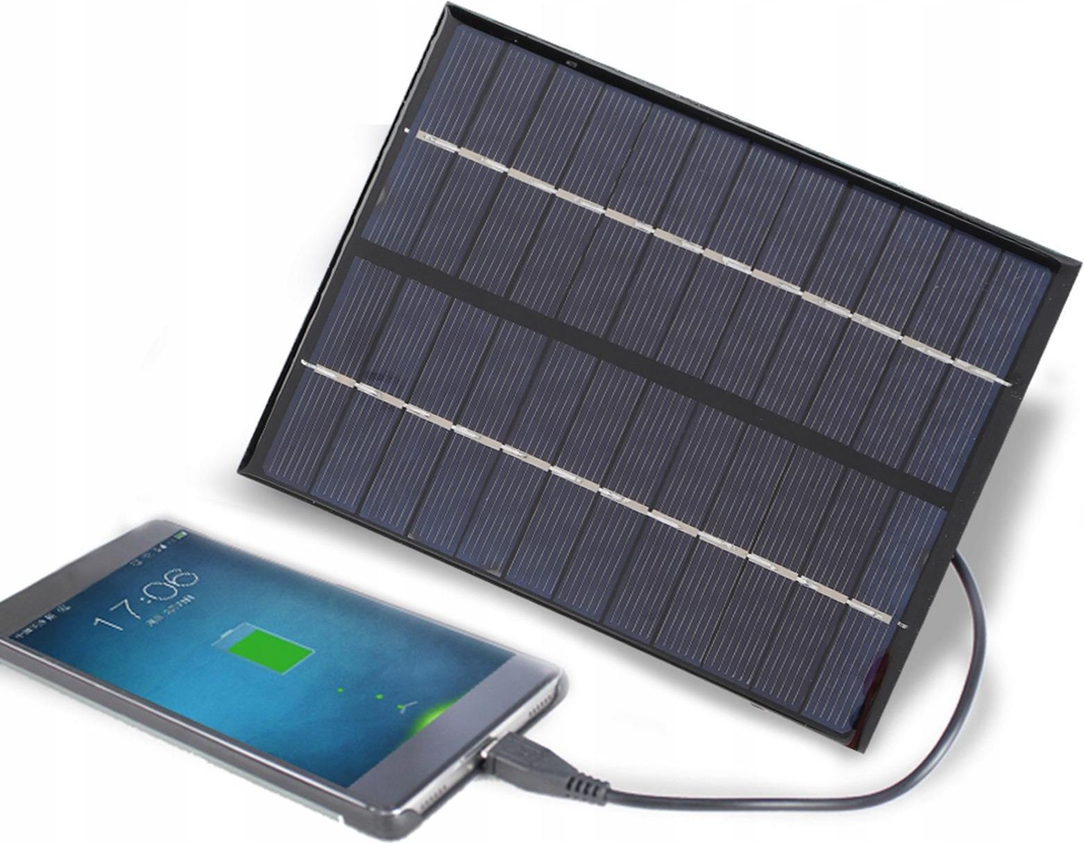Pakiet solarny Diy Panel Solarny Ładowania Słonecznego 2W 12V 110x136mm ...