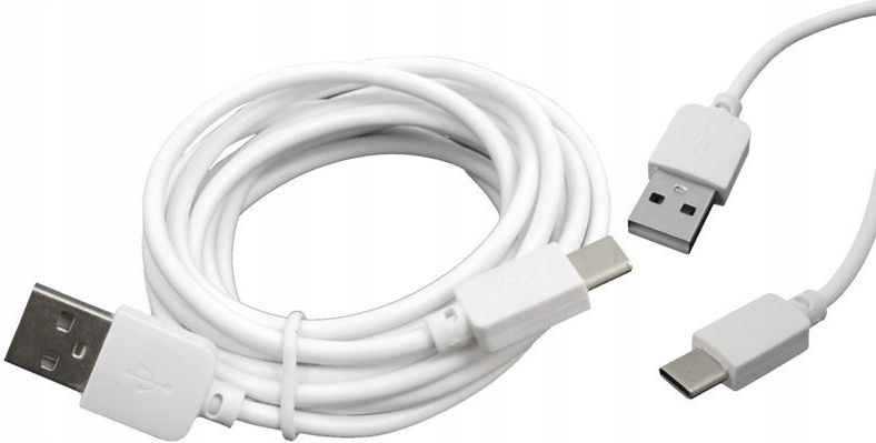 Gsm Hurt Kabel Usb Typ C Szybkie Ładowanie Hq Biały 2M Przewód Solidny ...