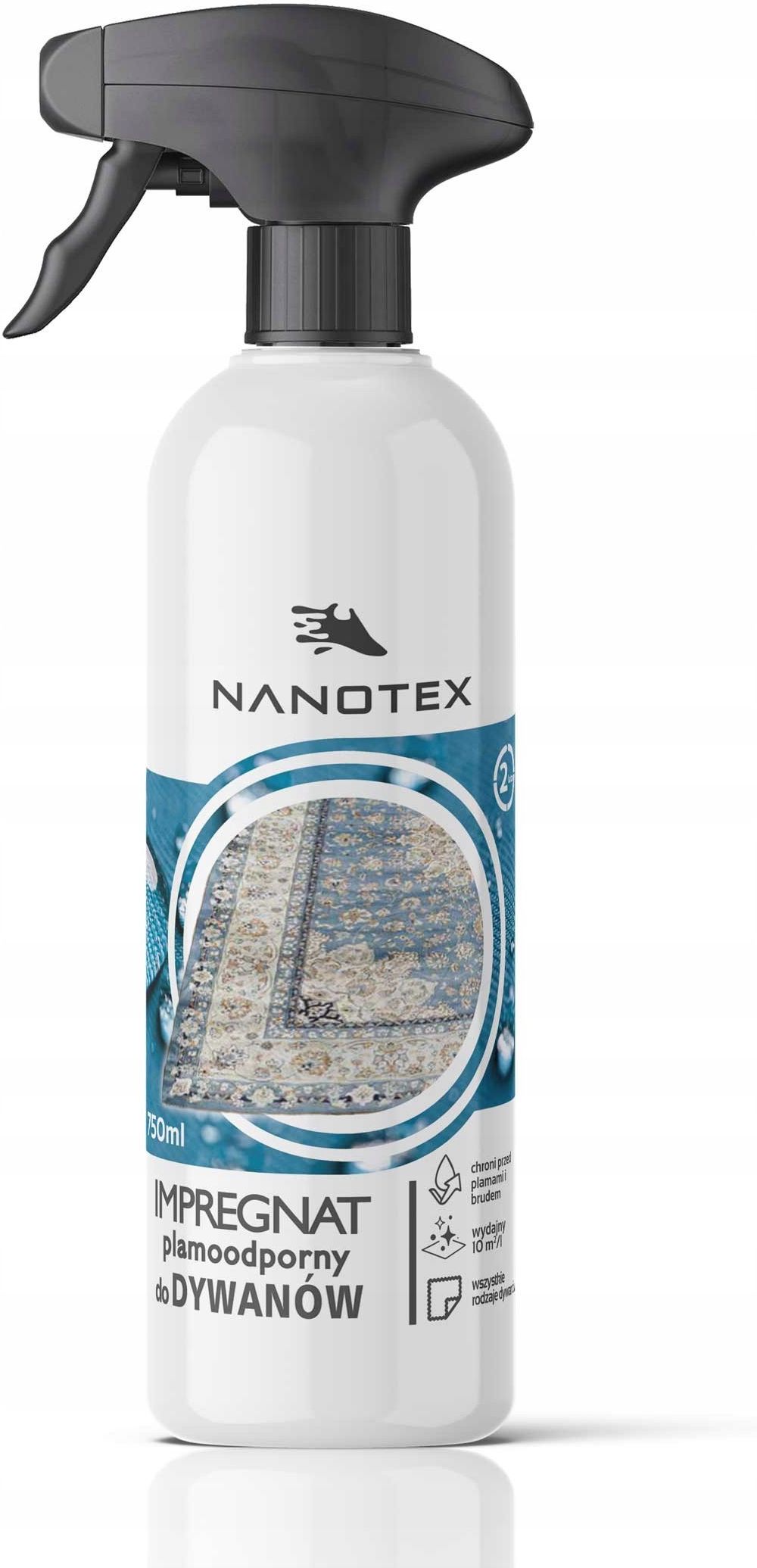 Nanotex impregnat do dywanów i wykładzin plamoodporny bez wybielacza 0. ...