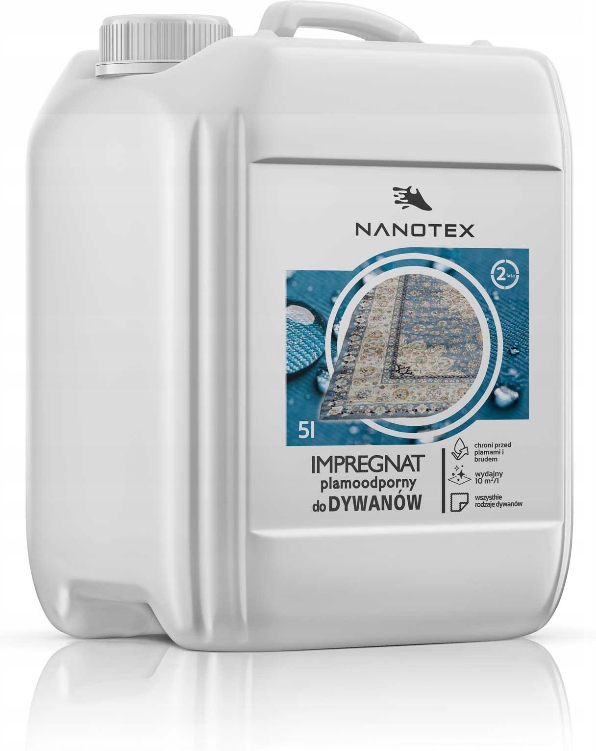 Nanotex impregnat do dywanów i wykładzin plamoodporny bez wybielacza 0. ...