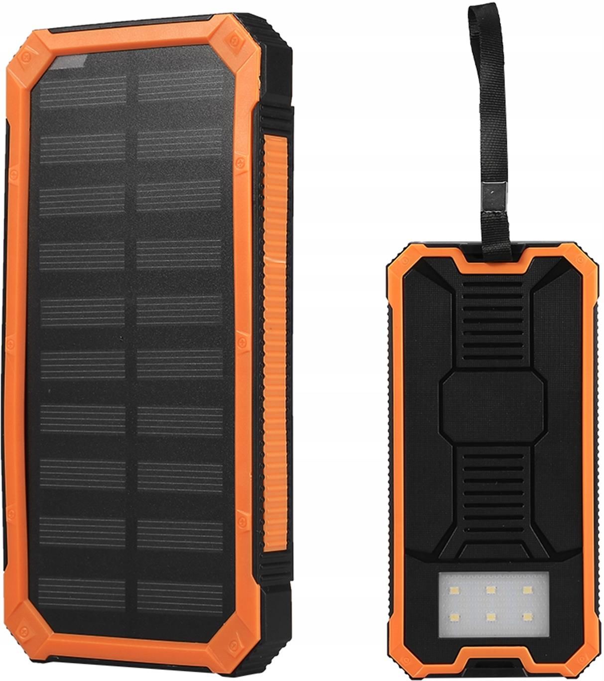 Powerbank Przenośne Power Bank Solarny 20000Mah Powerbank Podwójny ...