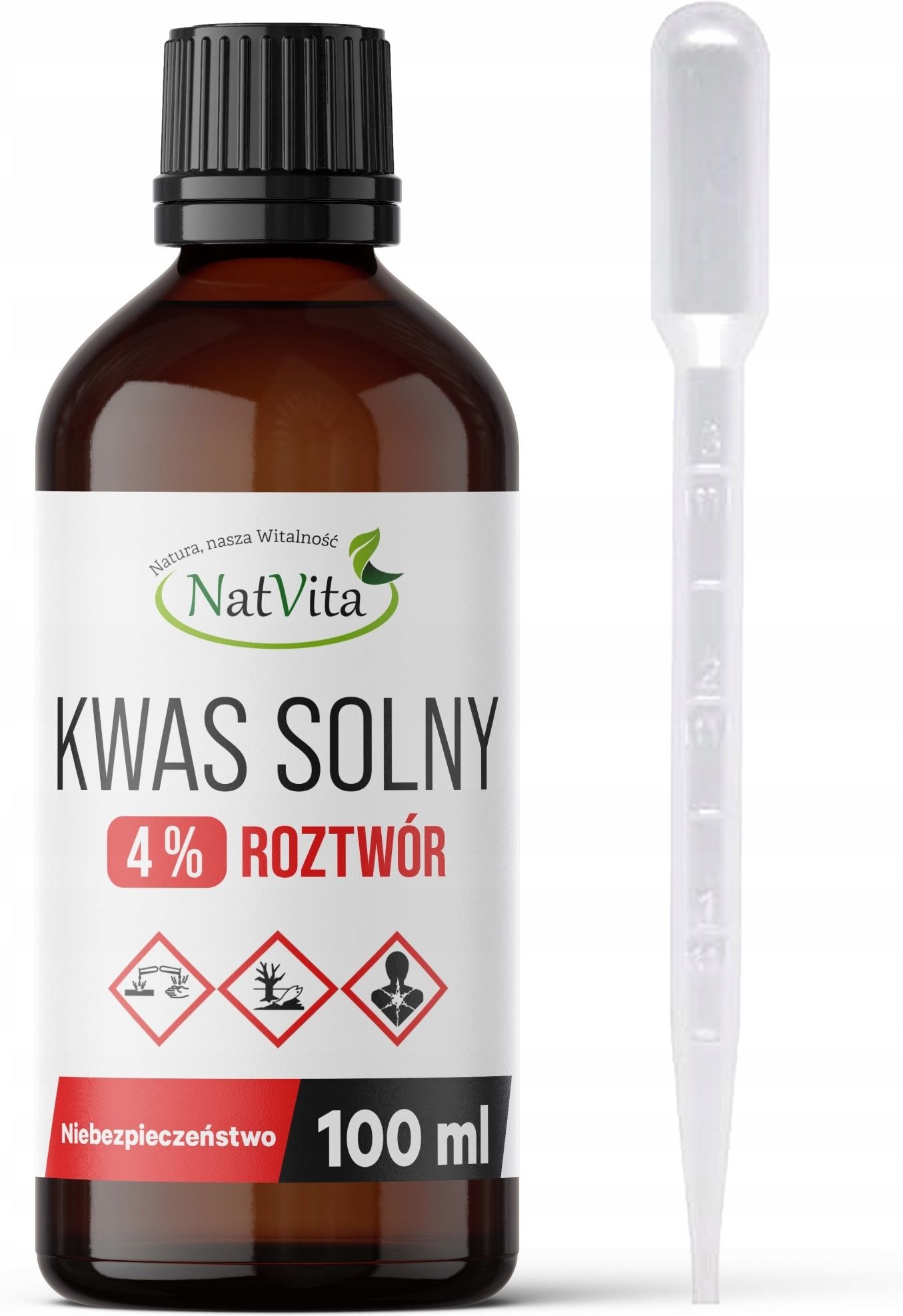Natvita Kwas Solny Roztwór 4% Kwas Chlorowodorowy Hcl Aktywator Mms ...
