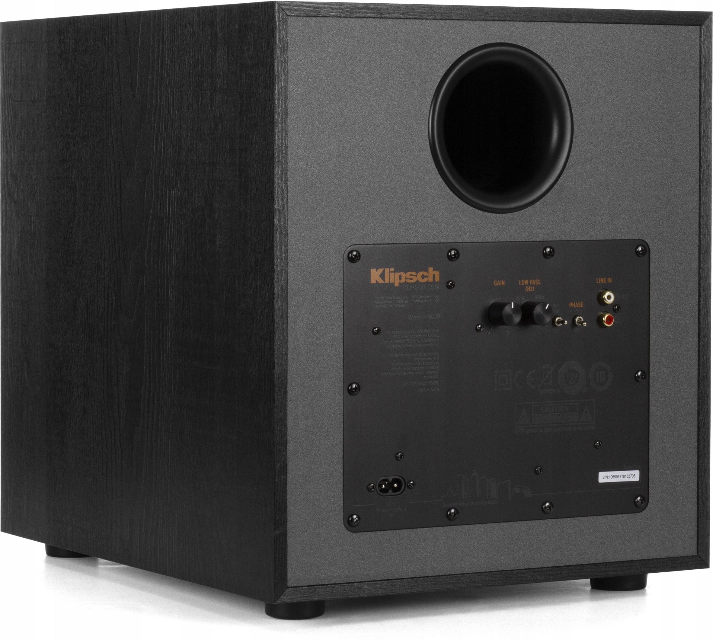 Subwoofer Klipsch R-120SW + 8m Y Czarny [R120SW+8MY] - Opinie i ceny na ...