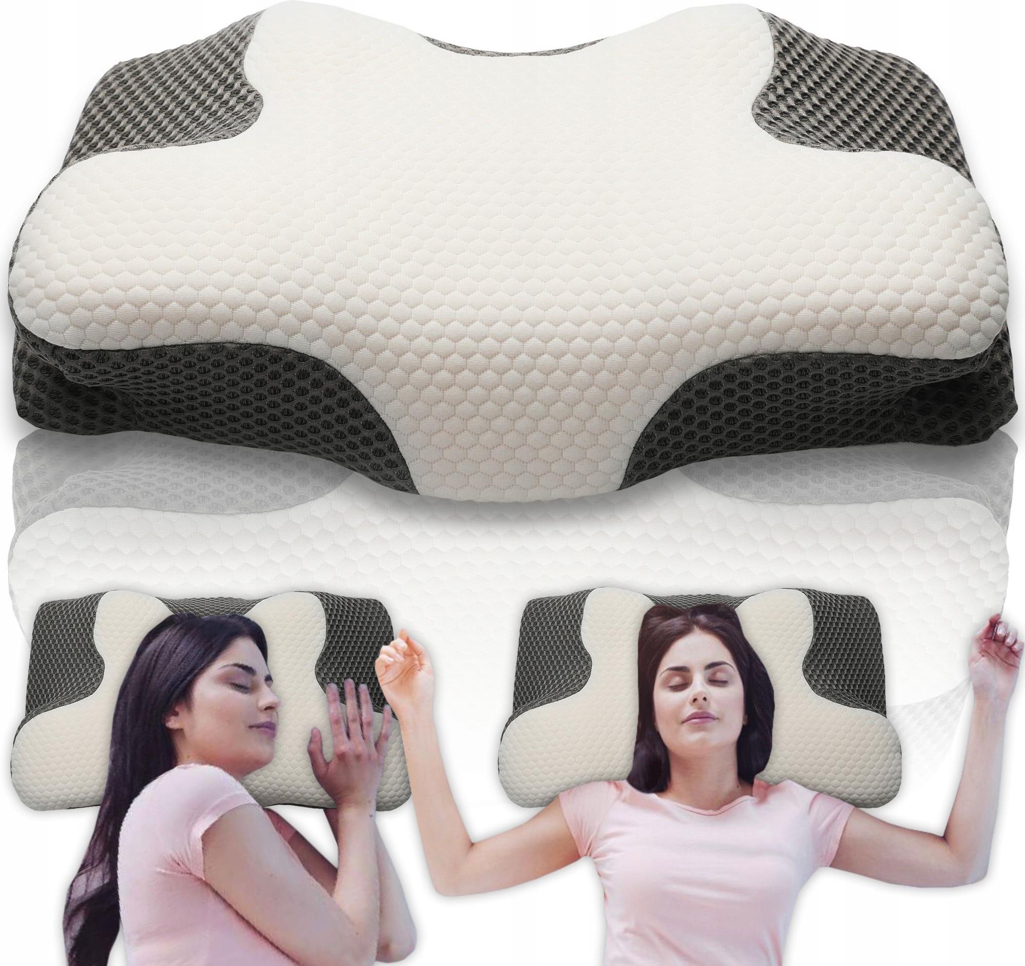Spedyex Poduszka Ortopedyczna do Spania Ergonomiczna Pod Głowę Szyję ...