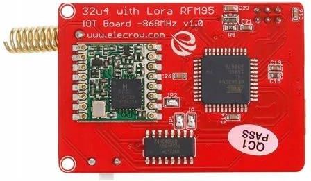 Mikrokontroler Mikrokontroler Sparkfun 32u4 with Lora RFM95 Iot Board ...