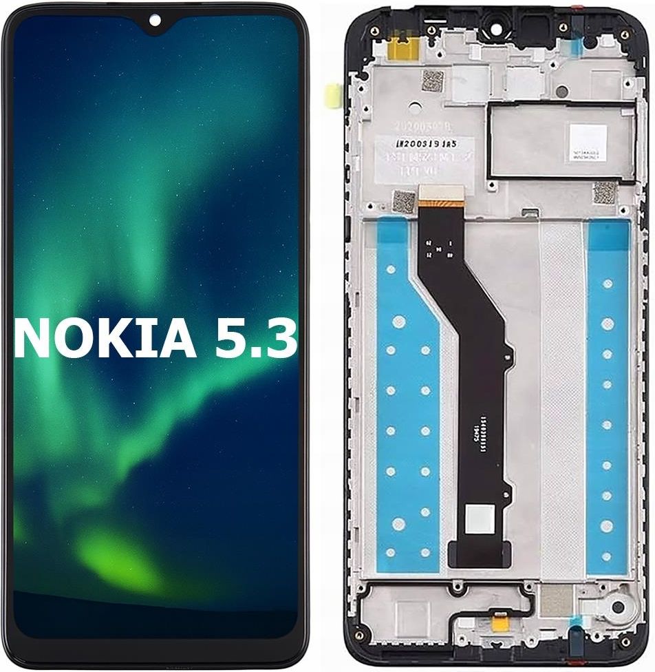 Podzespoły do telefonu Wyswietlacze Pl Wyświetlacz Dotyk Do Nokia 5.3 ...