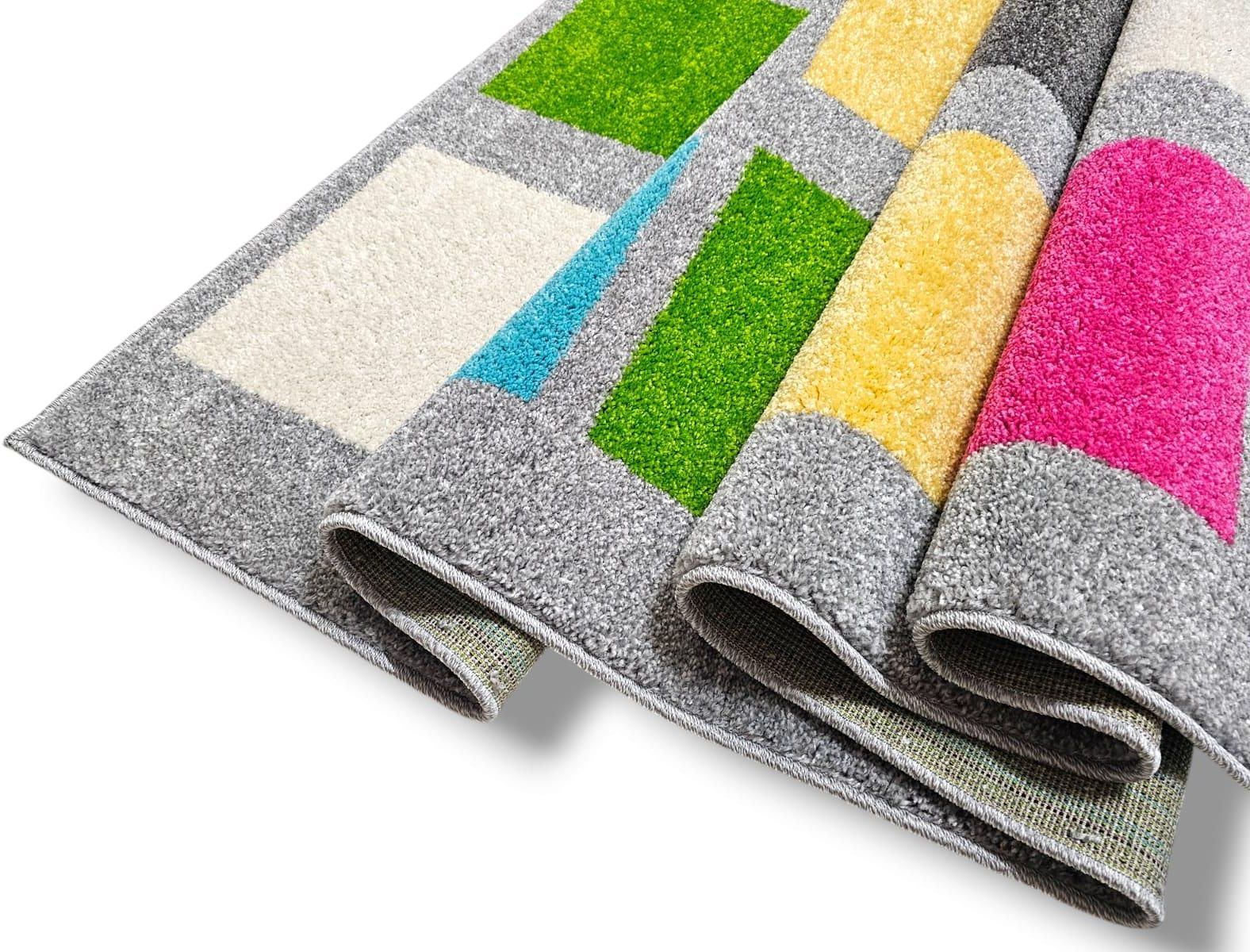 Dywanypers Dywan Funky Ton w kwadraty 28 kostek 160X220 atest KOD ...
