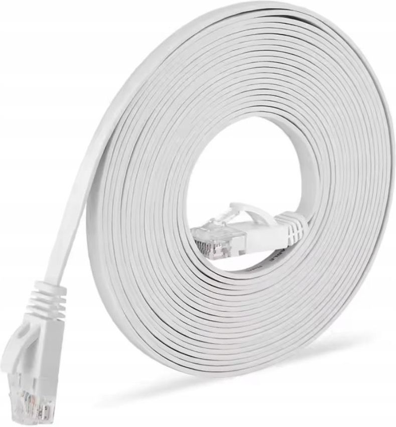 Kabel Ethernet Cat6 U/UTP – płaski (slim) – RJ45 – 15m - Opinie i ceny ...