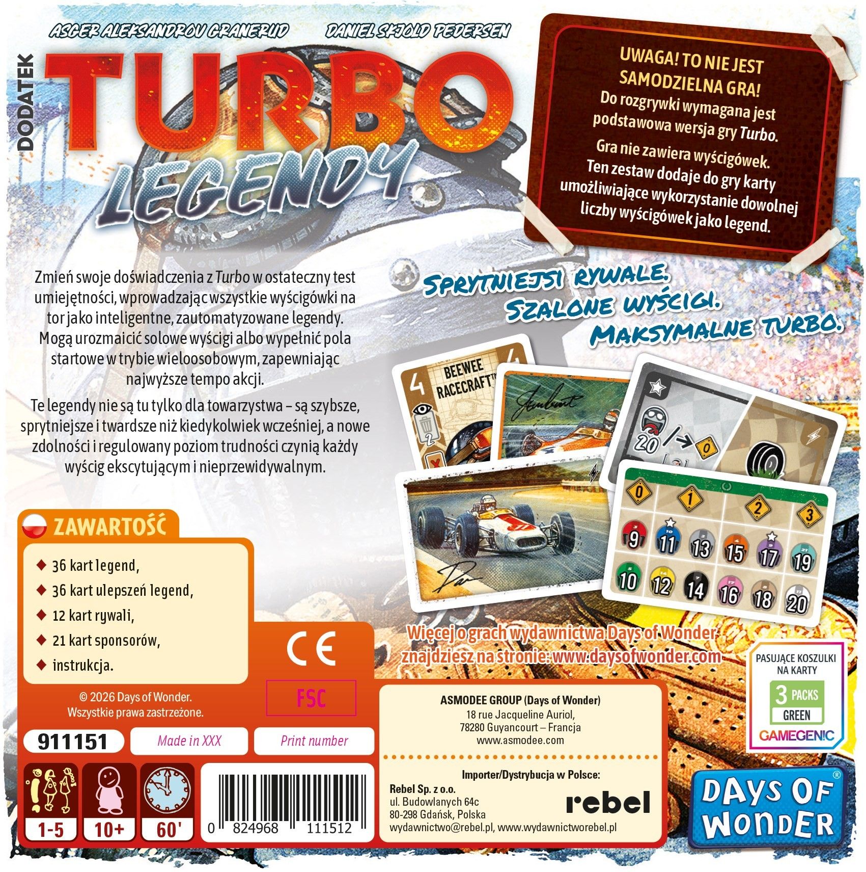 Turbo: Legendy - Ceny i opinie - Ceneo.pl
