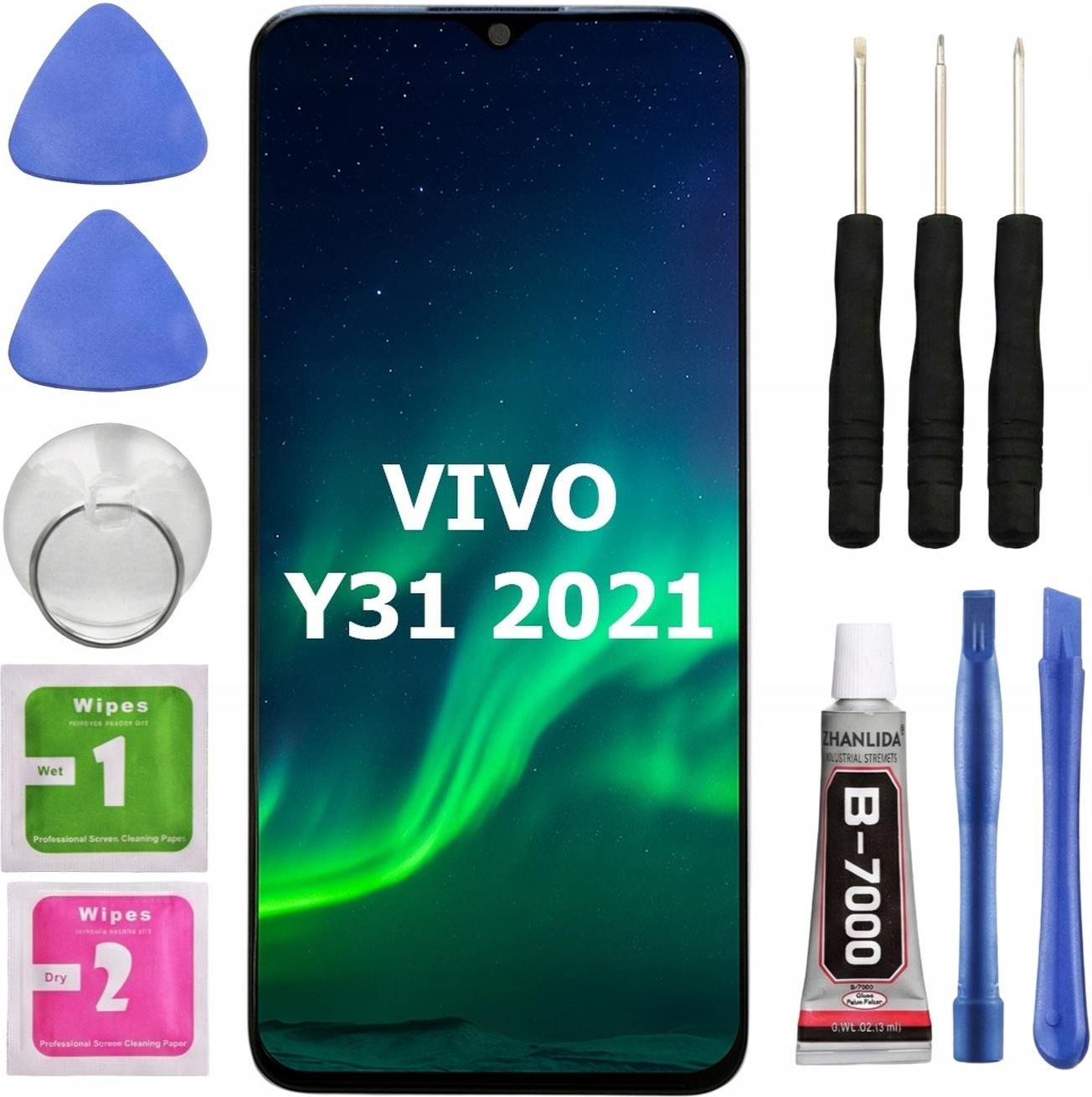 Podzespoły do telefonu Wyswietlacze Pl Wyświetlacz Dotyk Do Vivo Y31 ...